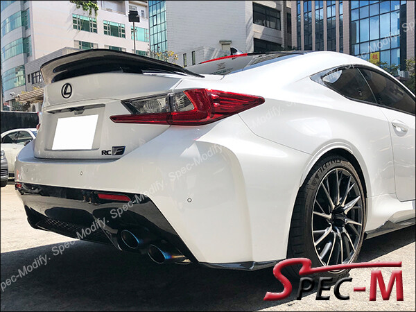 JPM VR Carbon Fiber Trunk Spoiler Wing for 2015-2019 Lexus RCF RC-F CF ...