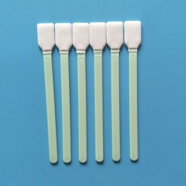 100pcs Cleaning Swabs Swab Sponge Stick for Solvent Format Inkjet ...