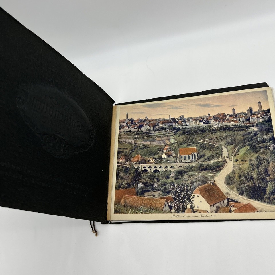 VINTAGE Rothenburg Germany Book 1928 Photo Album Art Prints Love ...