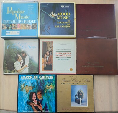 Lot of Vintage Vinyl LP Boxed Sets - Includes 59 Records | eBay