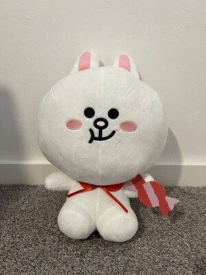 BRAND NEW LINE FRIENDS Bunny Rabbit CONY 18" PLUSH! w/ tag Round 1 | eBay