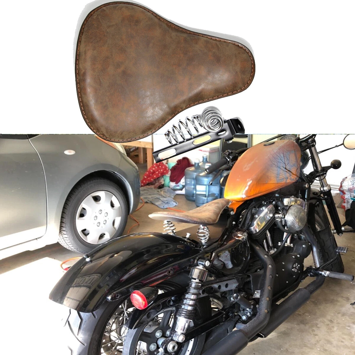 Custom Retro Motorcycle Seats