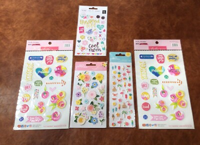 Bella Blvd Scrapbooking Packages Puffy Stickers Lot of 5 NEW | eBay