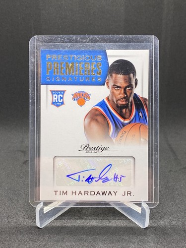 2013-14 Panini Prestige - Prestigious Premieres Signatures #27 Tim ...