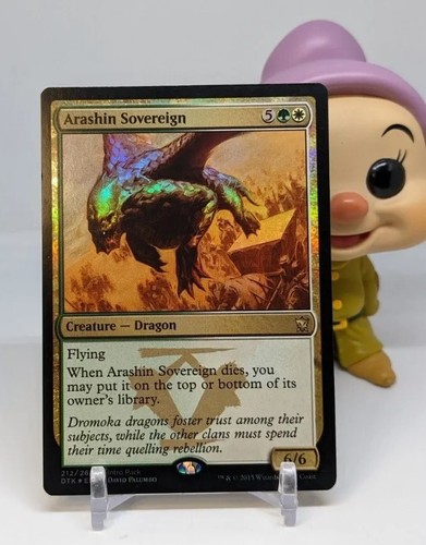 Arashin Sovereign Foil NM Intro Pack Dragons of Tarkir Magic The ...