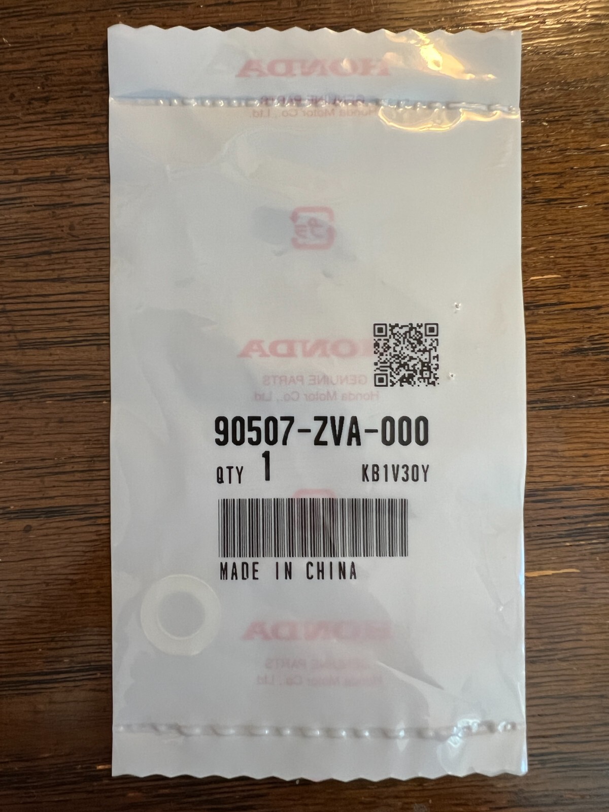 Honda 90507-ZVA-000 - WASHER NYLON (8MM) for sale online | eBay