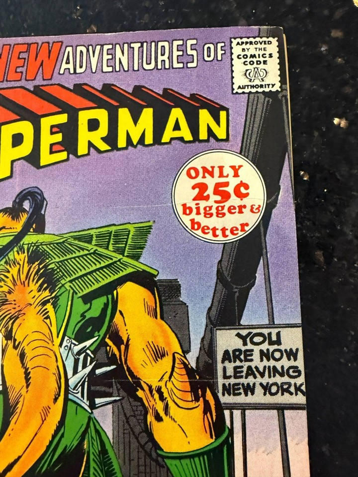 Superman 241 DC Comics Neal Adams Cover Art Curt Swan Wonder Woman 1971 ...