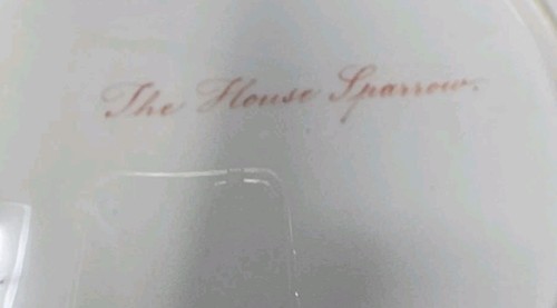 Minton Plate, Floral Reticulated Border Hand Painted Bird 9 1/4" | eBay