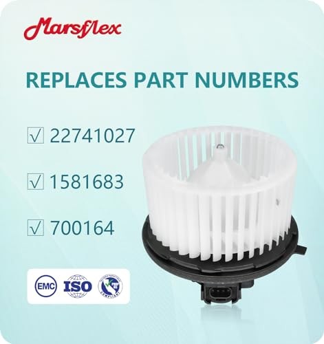 Front Blower Motor 22741027 2007 2008 2009 2010 2011 2012 2013 2014 ...