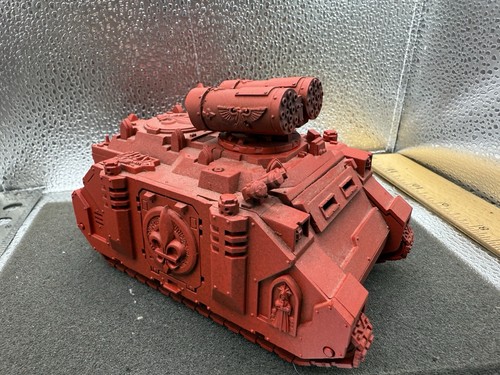 Warhammer 40k Sisters Of Battle Tank w/ Forge World Missile Launcher ...