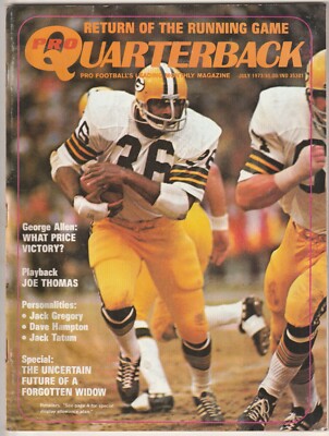 July 1973 Pro Quarterback Magazine----Packers----Tatum | eBay