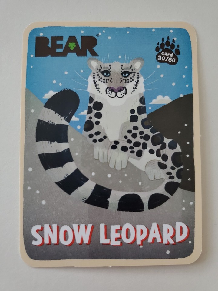 Bear's Collectible Animal Cards from Bear Fruit Rolls | eBay