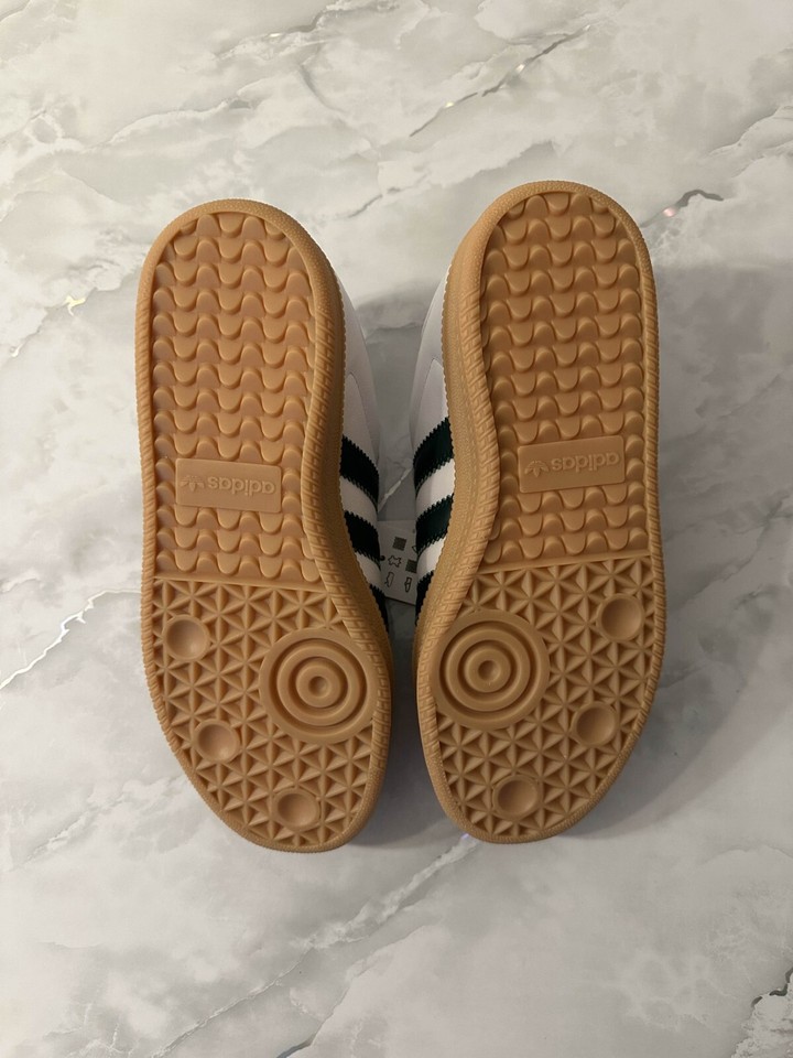 Adidas Originals Men's Samba XLG White Collegiate Green Sneakers IE9181 ...