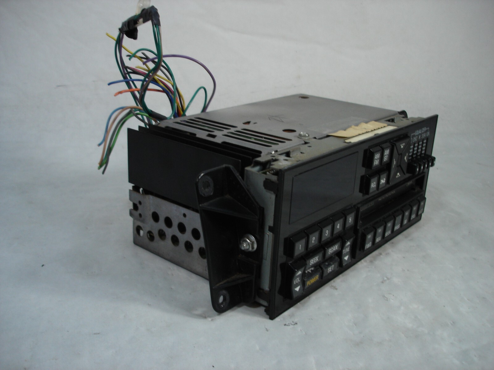 1989-1996 GM AC DELCO DIGITAL AM/FM CASSETTE 5 BAND EQ RADIO #16083177 ...