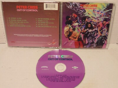 Peter Criss - out of control CD ORIGINAL CASABLANCA 1998 | eBay