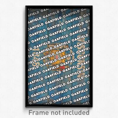 Oakfield Wisconsin Poster (WI City Souvenir 11x17 Town Print) | eBay