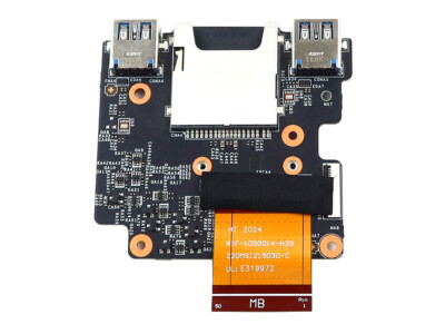 MSI GE66 RAIDER MS-1541 USB SD CARD READER I/O BOARD WITH CABLE 607 ...