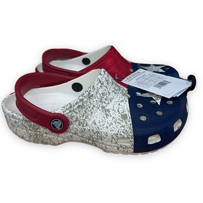 Crocs TEXAS FLAG Women's 7 Men's 5 Lone Star 1845 Dont Mess with Texas ...