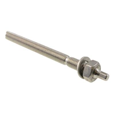 Qty 1 Chisel Point Chemical Anchor M20 x 260mm Stainless Stud Concrete ...