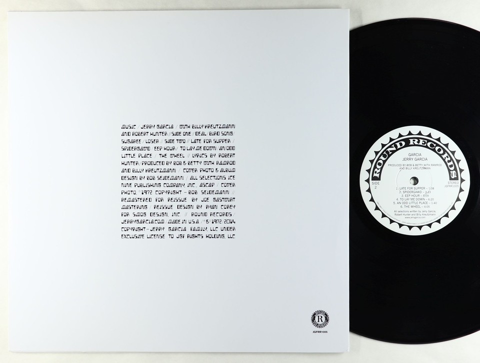 Jerry Garcia - Garcia LP - Round 180g VG+ | eBay UK