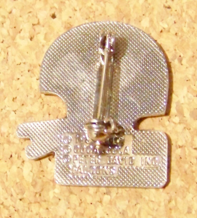 Atlanta Falcons football helmet Coca Cola brooch pin NFL coke coca-cola ...