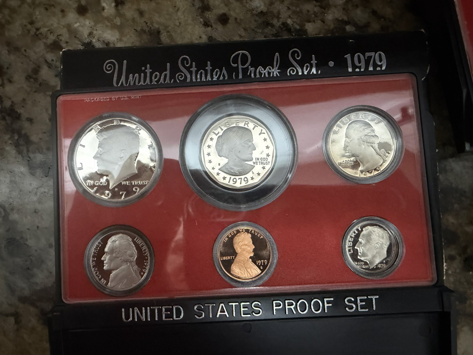 1979 Clad Proof Set Type 1 U.S. Mint Government Packaging OGP | eBay