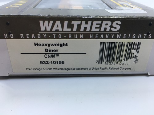 HO Walthers 932-10156 Chicago North Western Heavyweight Diner Passenger ...