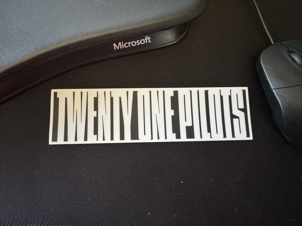 twenty one pilots bumper sticker Size: 7.5″ × 2.03″ NEW | eBay