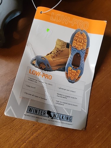 Winter Walking Low Pro Ice Cleat - Size XL - New - Easy On/Off | eBay