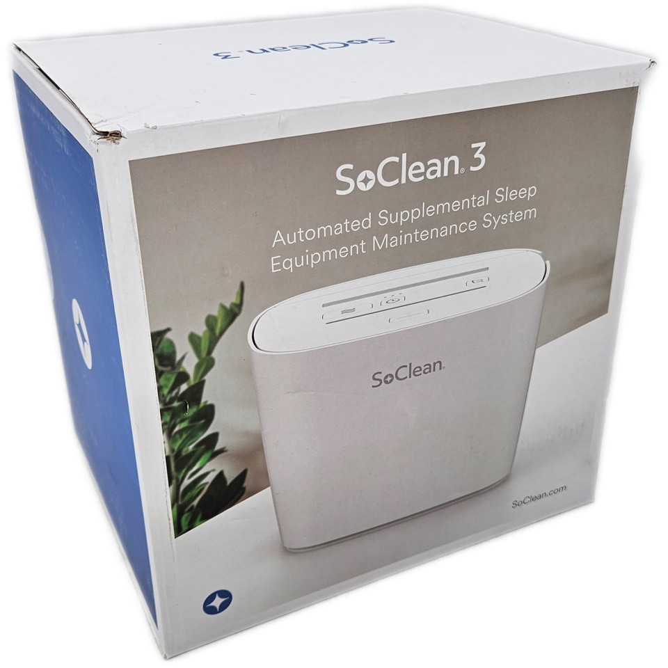 SoClean 3 CPAP/BiPAP Sanitizing Machine - White (SC1400) New-Factory ...