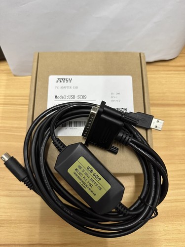 Mitsubishi FX1N/FX2N/FX1S/FX3U series PLC programming cable USB-SC09 | eBay