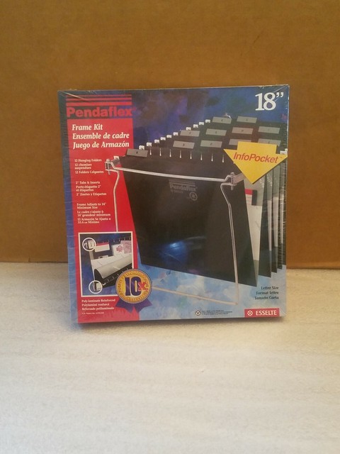 Pendaflex Frame Kit 12 Hanging Folders Metal Adjustable File Frame Kit ...