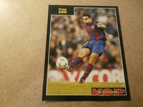 XAVI (FC BARCELONA), RARE FOOTBALL ROOKIE CARD KOP FOOTBALL (JT29) | eBay