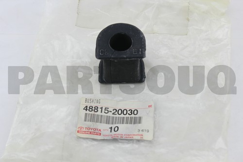 4881520030 Genuine Toyota BUSH, FRONT STABILIZER BAR, NO.1 48815-20030 ...