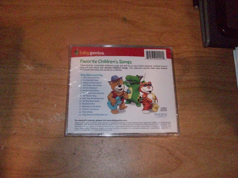 Baby Genius: Favorite Children's Songs by Various Artists (Music CD ...