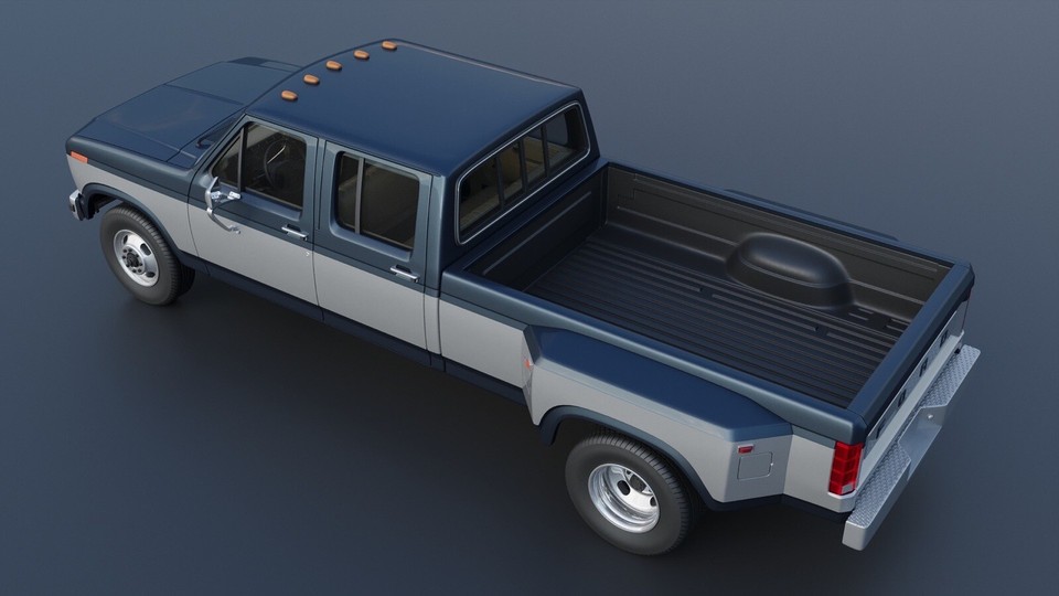 1/25 3d Printed 1983 Ford F350 CrewCab Dually Model Kit | eBay