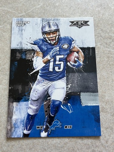2015 Topps Fire #30 Golden Tate NFL Detroit Lions | eBay