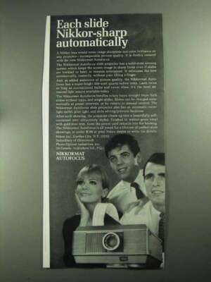 1968 Nikon Nikkormat Autofocus Slide Projector Ad | eBay