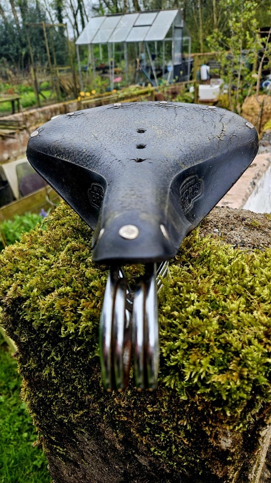 Brooks B33 Black Leather Cycle Saddle. | eBay UK