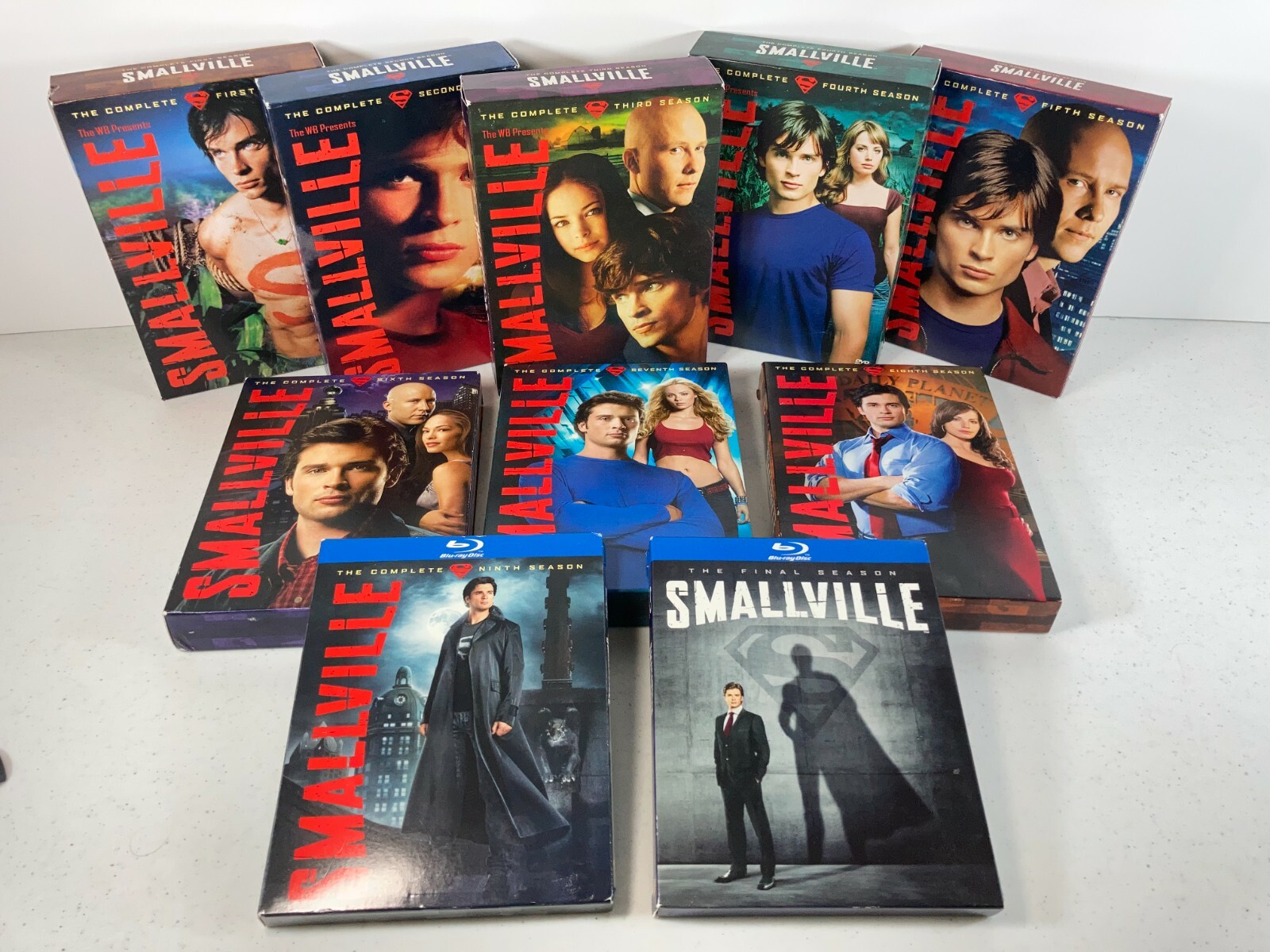 Smallville Complete Season 1 2 3 4 5 6 7 8 DVD Season 9 10 Final Blu ...