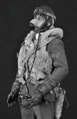 WW2 Picture Photo US P-51 Mustang Pilot in full combat gear 6244 | eBay