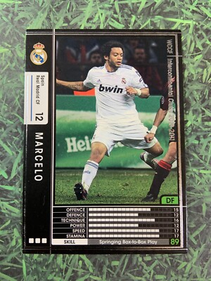 Panini WCCF 2010-11 Marcelo Real Madrid Football Soccer card | eBay ...