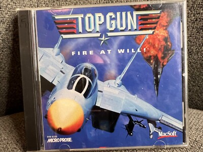 Vintage Top Gun: Fire at Will MacSoft CD-Rom 1996 preowned | eBay