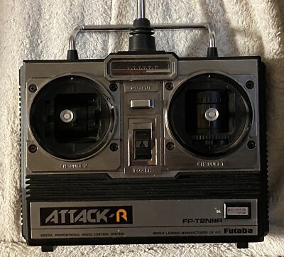 Futuba Attack-R 72Mhz Joystick Remote Control With Receiver And Servos ...