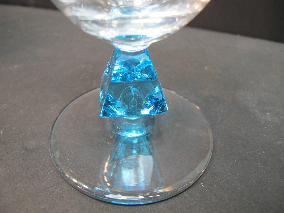 Bryce Aquarius goblet blueCrystal | eBay