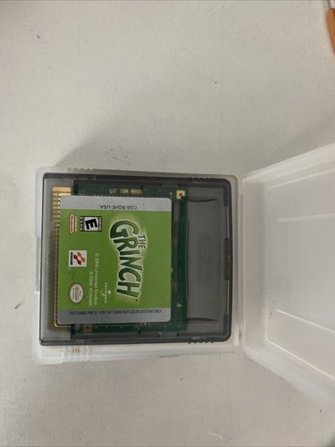 The Grinch (Nintendo Game Boy Color, 2000) Cartridge Only Authentic ...