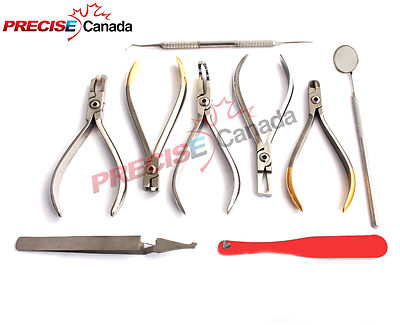 ORTHO SET UP TRAY KIT RANGE OF PROFESSIONAL PLIERS ORTHODONTIC ...