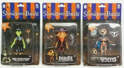 Complete Series 1 Lot x3 Showdown Bandit Grieves Miss Undertaker ...