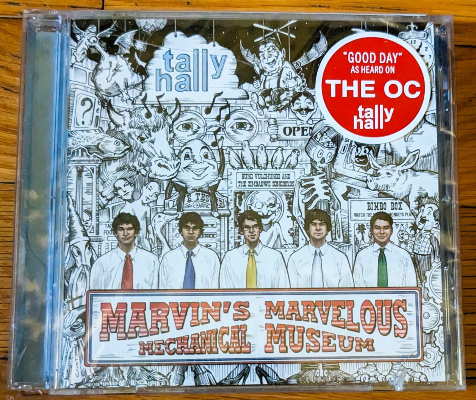 Marvin's Marvelous Mechanical Museum by Tally Hall, Quack Records NEW ...