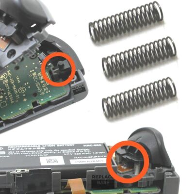 2x Replacement Button Trigger Spring ZL L ZR R For Switch Joy-con ...